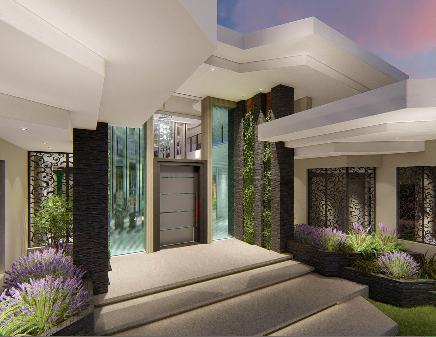 Modern Architectural Building Sample Plans